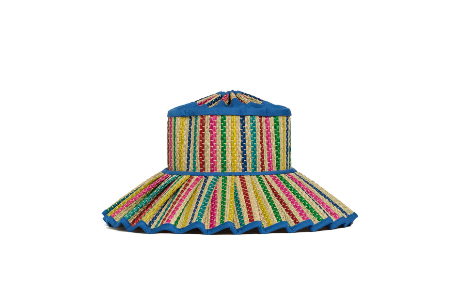 Tropical | Ultramarine | Luxe Capri Hat – Lorna Murray