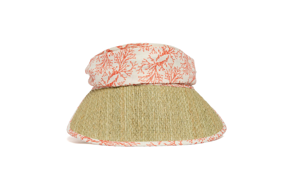 Coral Comporta Sun Visor – Lorna Murray