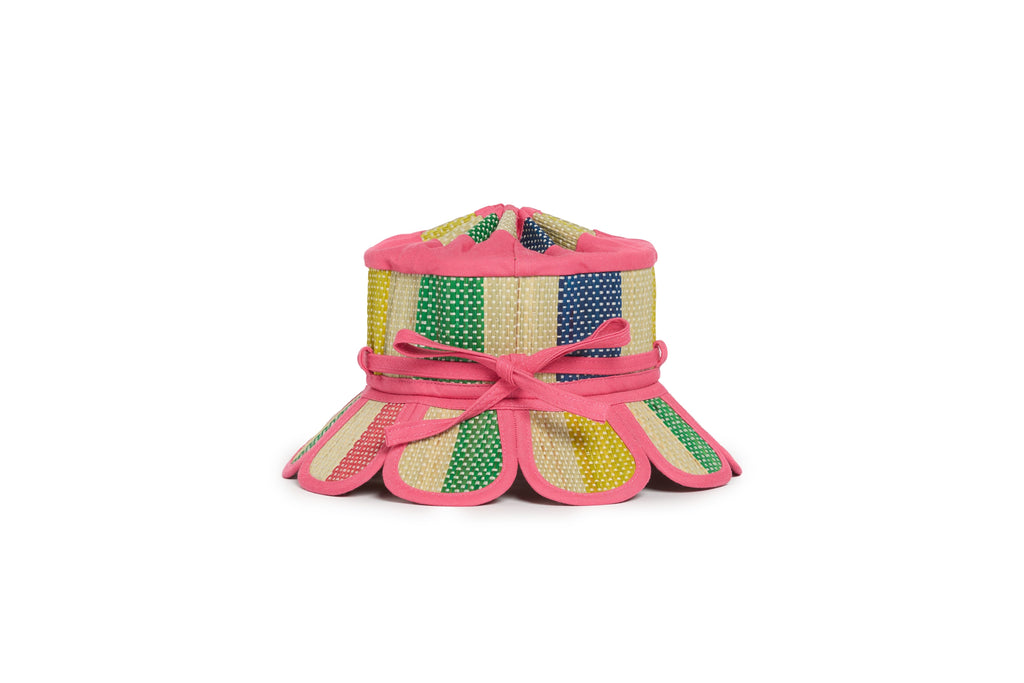 Sun Bathe | Fuchsia | Luxe Manhattan Child Hat
